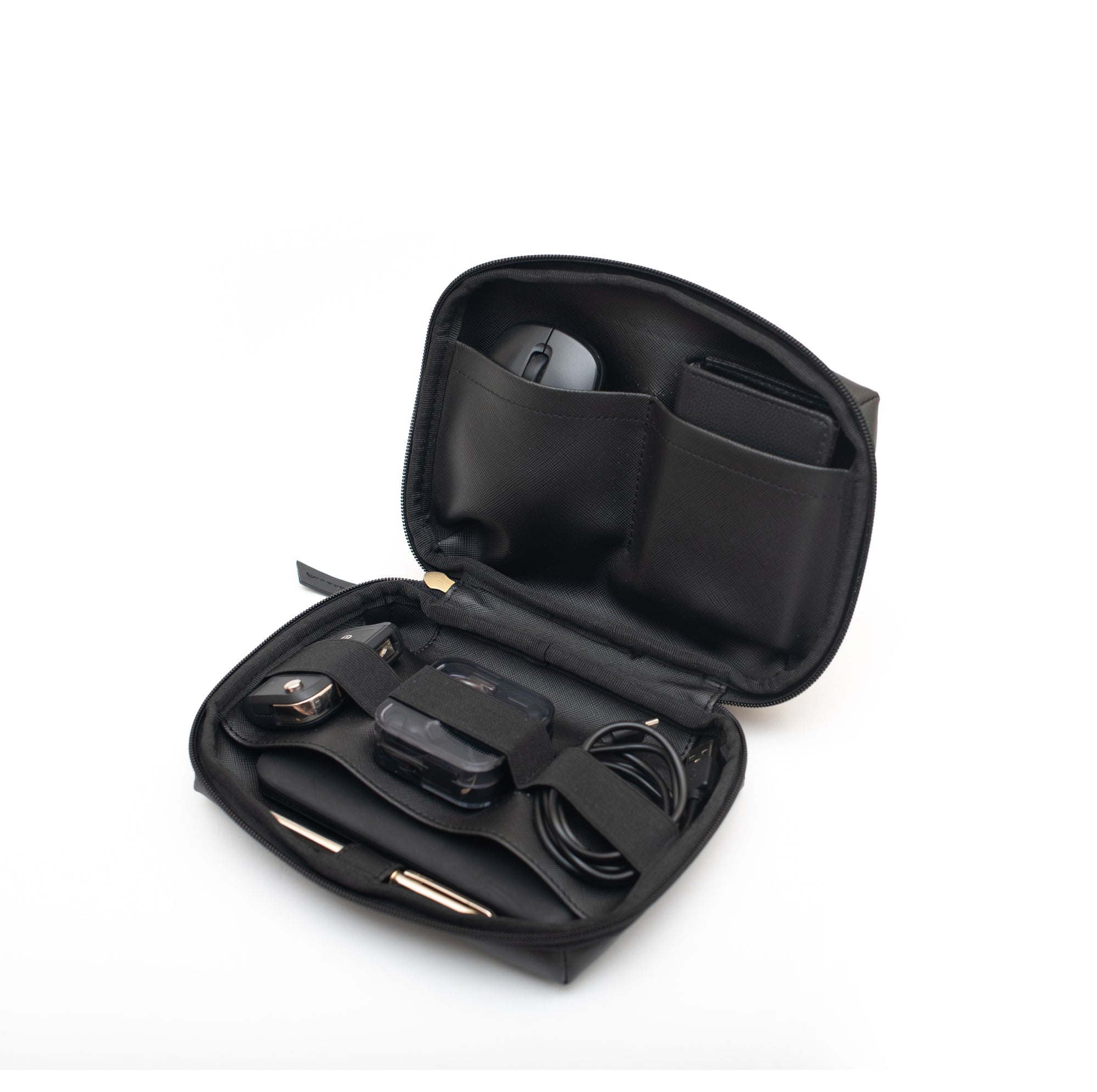 Travel Tech Organizer Pouch- Sally – Oblique