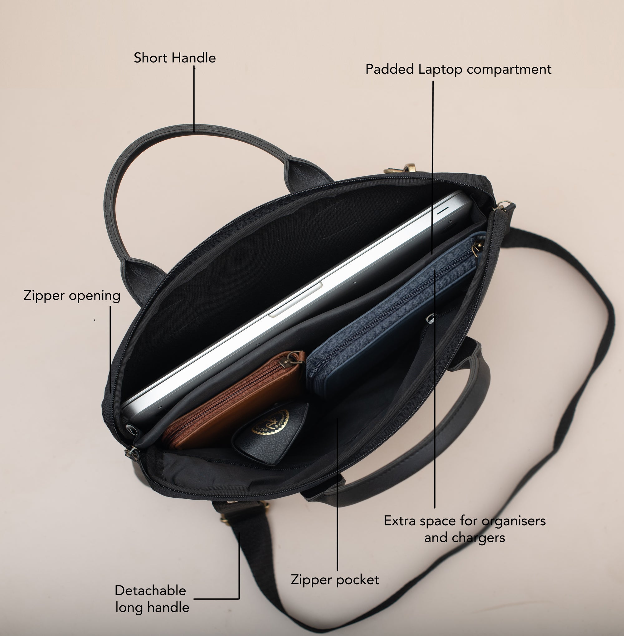 Laptop Messenger Bag- Rio Pro – Oblique